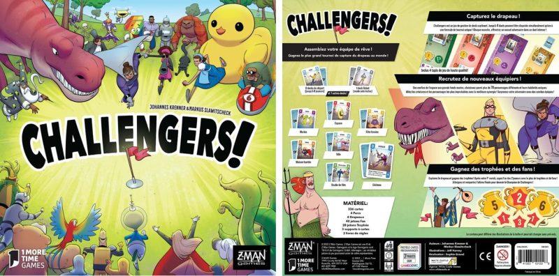 Challengers - Sajou - Le Spécialiste Jeu de Société à Bruxelles