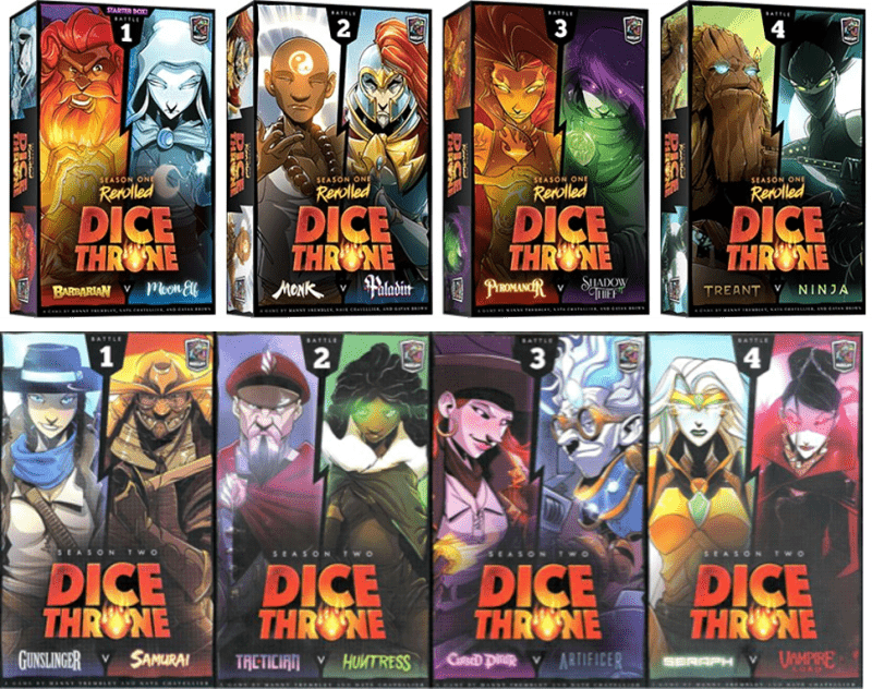 Dice Throne - Sajou - Magasin de Jeux de Société à Bruxelles