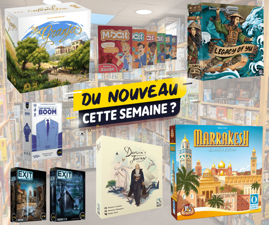 Nouveaux Jeux de Société: août 2023 - Sajou à Jette